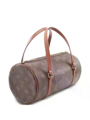 LOUIS VUITTON Monogram Papillon 26 Handbag - Brown