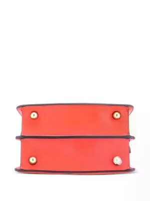 Fendi Peekaboo Iseeu Bag Leather Petite Crossbody Bag - Red