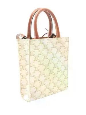 Celine Mini Vertical Cabas Satchel - White
