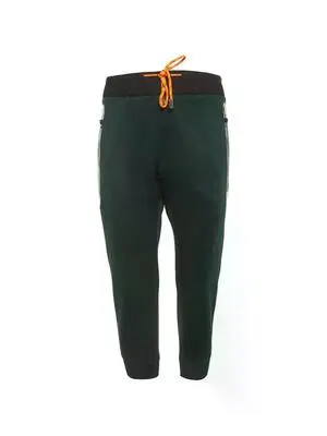 Dsquared2 Cropped Track Pants With Drawstring Waistband