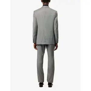 TOM FORD Shelton Single-breasted Wool Suit - Light Grey