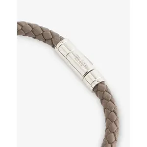 TOM FORD Woven Leather Bracelet