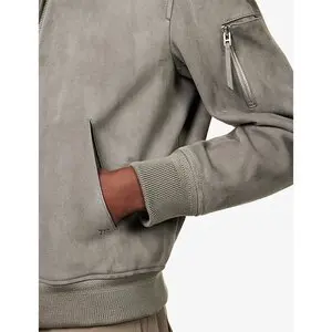 TOM FORD Classic Suede Bomber Jacket