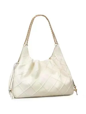 Tory Burch Fleming Quilted Leather Tote Bag