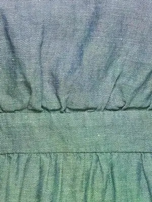 Missoni Chambray Midi Dress With Ruffle Detail