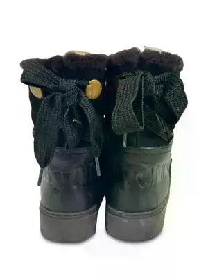 See By Chloé Suede Shearling-lined Snow Boots