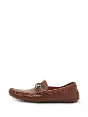 Gucci Horsebit Loafers - Brown