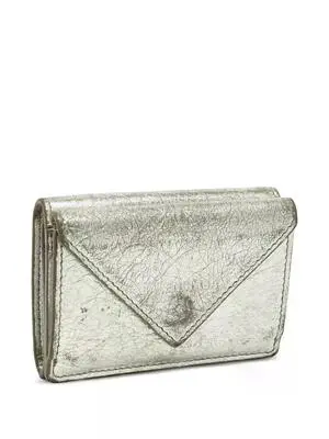 Balenciaga Mini Papier Leather Wallet