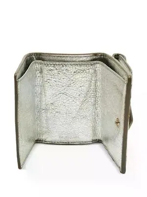 Balenciaga Mini Papier Leather Wallet