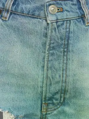 Balenciaga Distressed Light Wash Denim Jeans