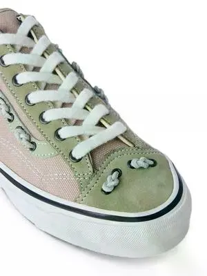 VANS Paneled Lace Detail Canvas Sneakers