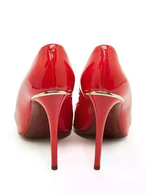 LOUIS VUITTON Eyeline Pointed-toe Heeled Pumps - Red
