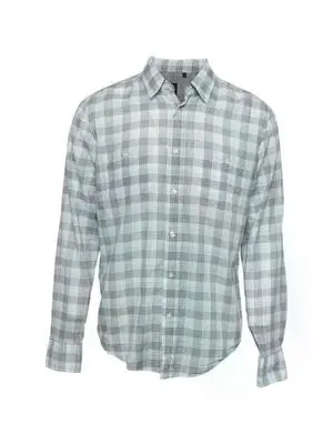 BOSS Marcello Plaid-print Shirt - Blue
