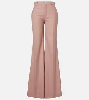 Chloé Virgin Wool Flared Trousers