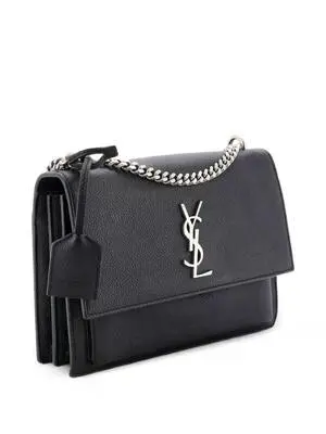 Saint Laurent Sunset Leather Medium Crossbody Bag