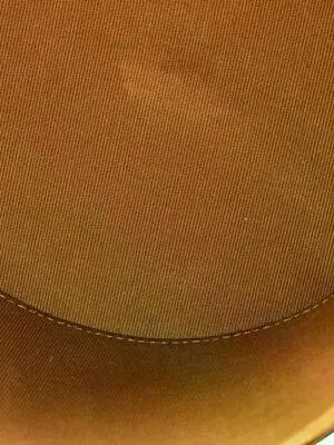 Celine Tambour Triomphe Coated Canvas Medium Crossbody Bag - Brown