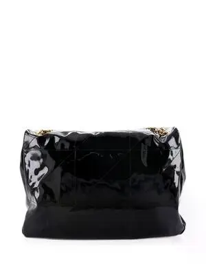 Saint Laurent Jamie 4.3 Quilted Patent Large Shoulder Bag - Black
