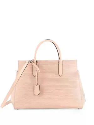 LOUIS VUITTON Epi Leather Mm Satchel Handbag - Neutrals