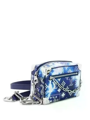 LOUIS VUITTON Soft Trunk Bag Limited Edition Monogram Bandana Leather Mini Shoulder Bag