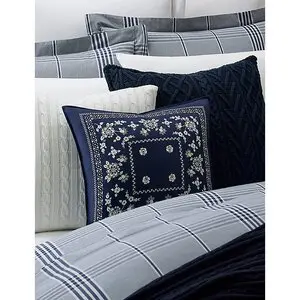 Ralph Lauren Brynn Square Silk Cushion Cover