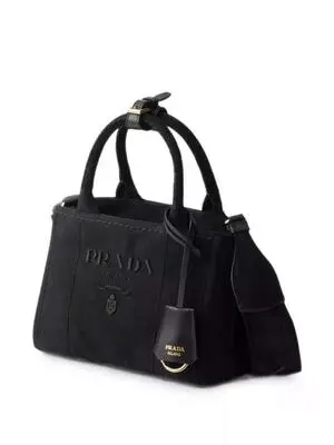 Prada Jardinière Canvas Mini-bag - Black