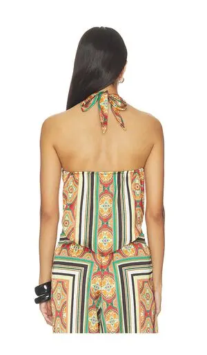 Misa Gem Halter Neck Top