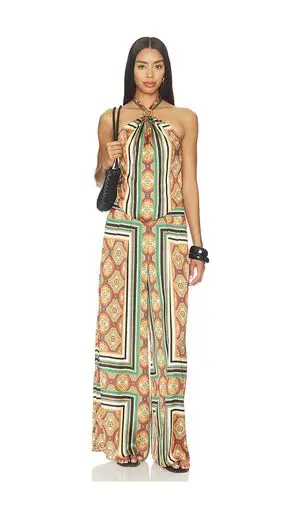 Misa Gem Halter Neck Top