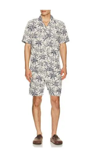 Faherty Brand Cabana Towel Terry Sweatshort - Multi