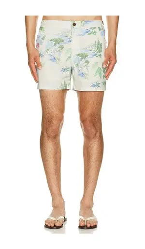 Marine Layer Tailored 5 Swim Trunks - Multi