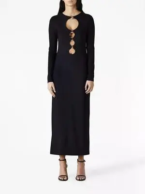 Burberry Corrine Dress With Cut-out Detailing And Open Back