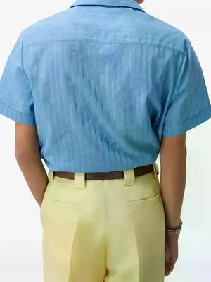 Versace Jacquard Cotton-silk Regular Shirt