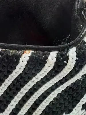 Prada Geometric Knit Shoulder Bag