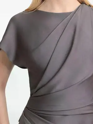 GEMY MAALOUF Asymmetrical Draped Maxi Dress