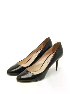 Prada Round Toe Stiletto High Heel Pumps