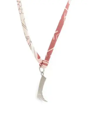 Hermès Tone Boot Charm Necklace