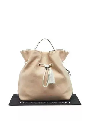 LANCEL Drawstring Bucket Bag