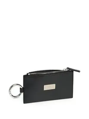 MAISON MARGIELA Leather Zip Wallet - Black