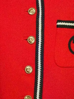 Gucci Braided-trim Jacket