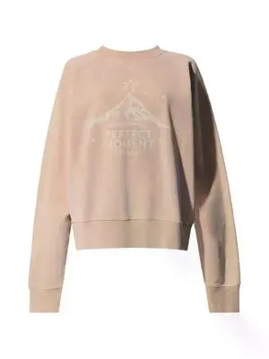 Perfect Moment Logo Cotton Sweatshirt