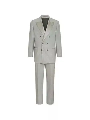 Brunello Cucinelli Double Breasted Tuxedos For Men