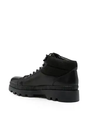 SERGIO MORETTI FIRENZE Lace-up Padded Ankle Boots