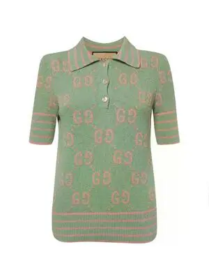 Gucci Short-sleeve Polo Top