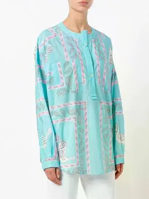 Natasha Zinko Printed Shirt Top