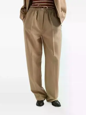 Prada Light Mohair Wide-legged Pants