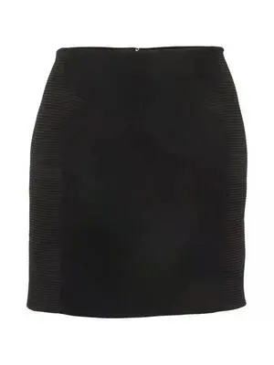 Versace Ribbed Mini Skirt