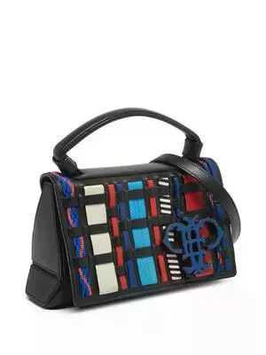 Emilio Pucci Woven Panel Cross-body Bag