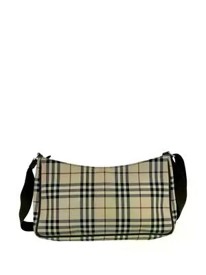 Burberry House Check Canvas Shoulder Bag