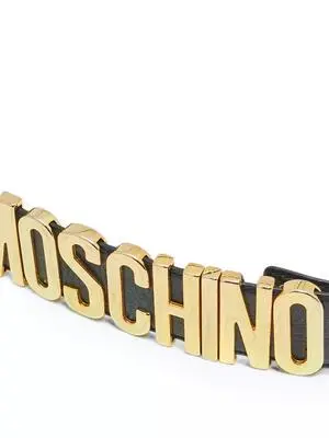 Moschino Logo Belt