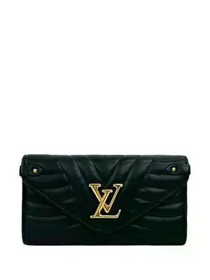 LOUIS VUITTON 2018 New Wave Wallet Long Wallets - Black