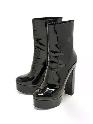 ANDREA WAZEN Leather Ankle Boots